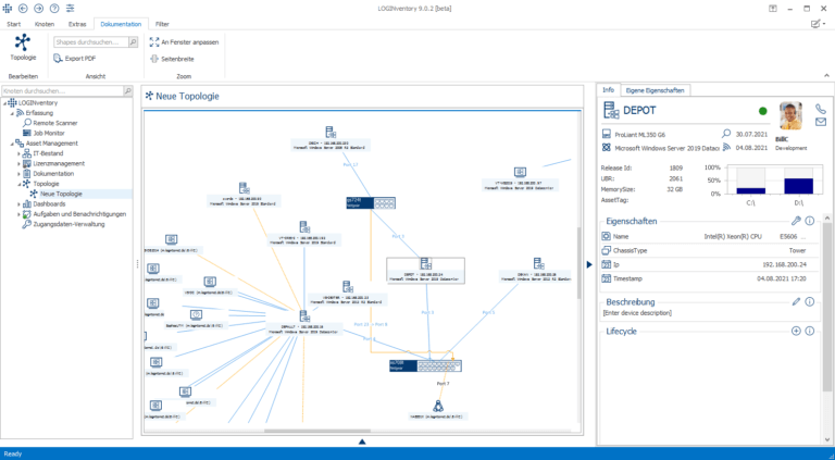 Netzwerkplan erstellen: Topologie automatisch generieren